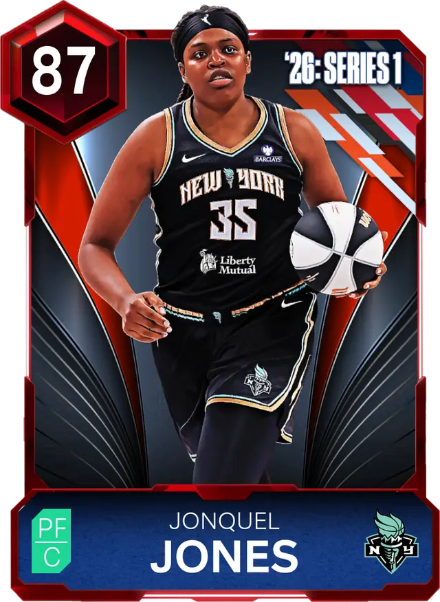 NBA 2K26 | 2KDB MyTEAM NBA 2K26 87OVR Jonquel Jones Complete Stats