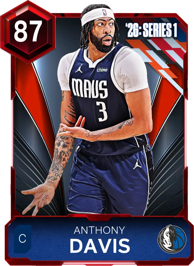 2KDB MyTEAM Database | Anthony Davis with 87OVR in NBA 2K26 | NBA 2K26